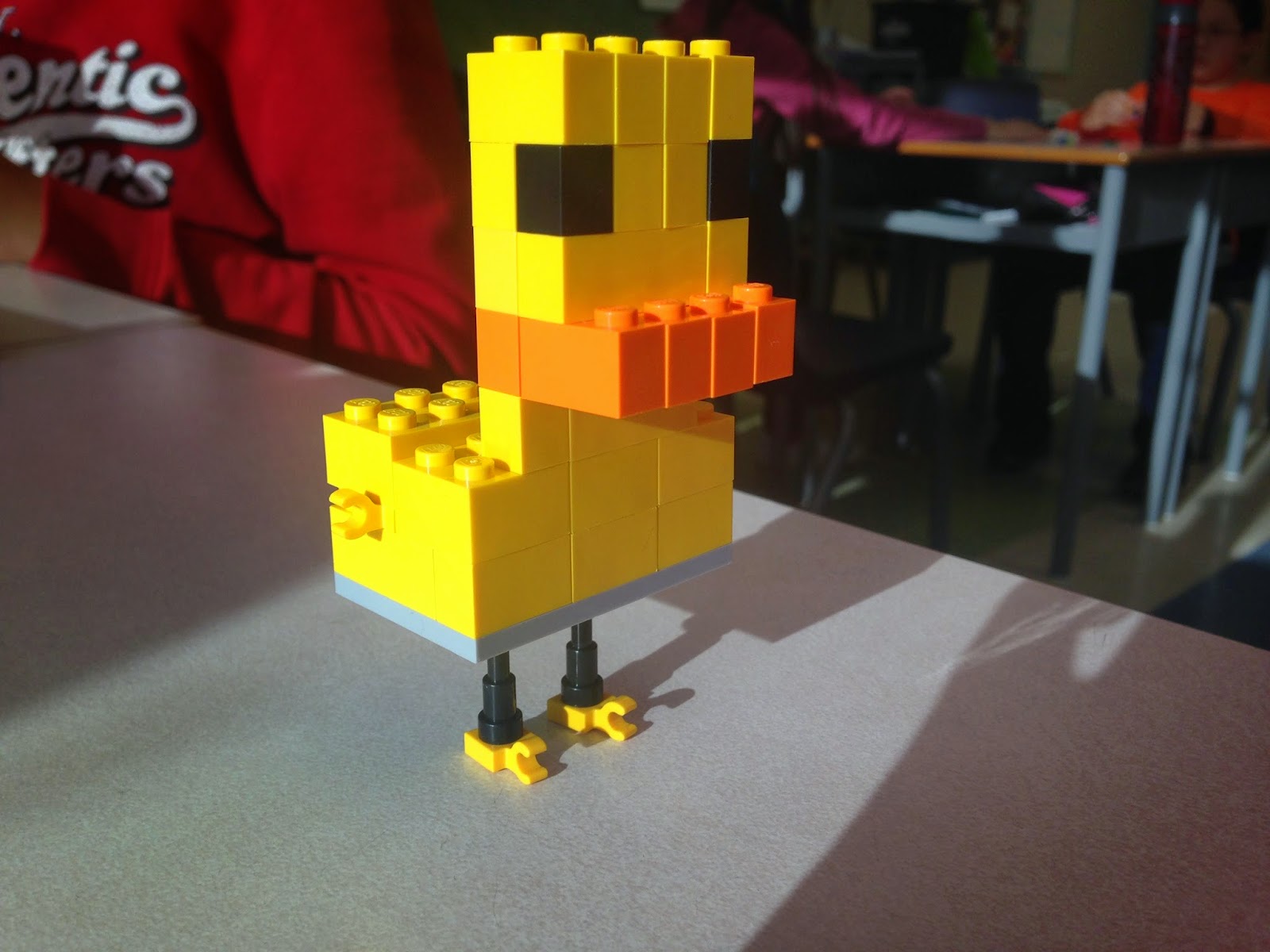 Mrs. DesRochers' Summer School Class: Grade 6 Duck Figure Challenge